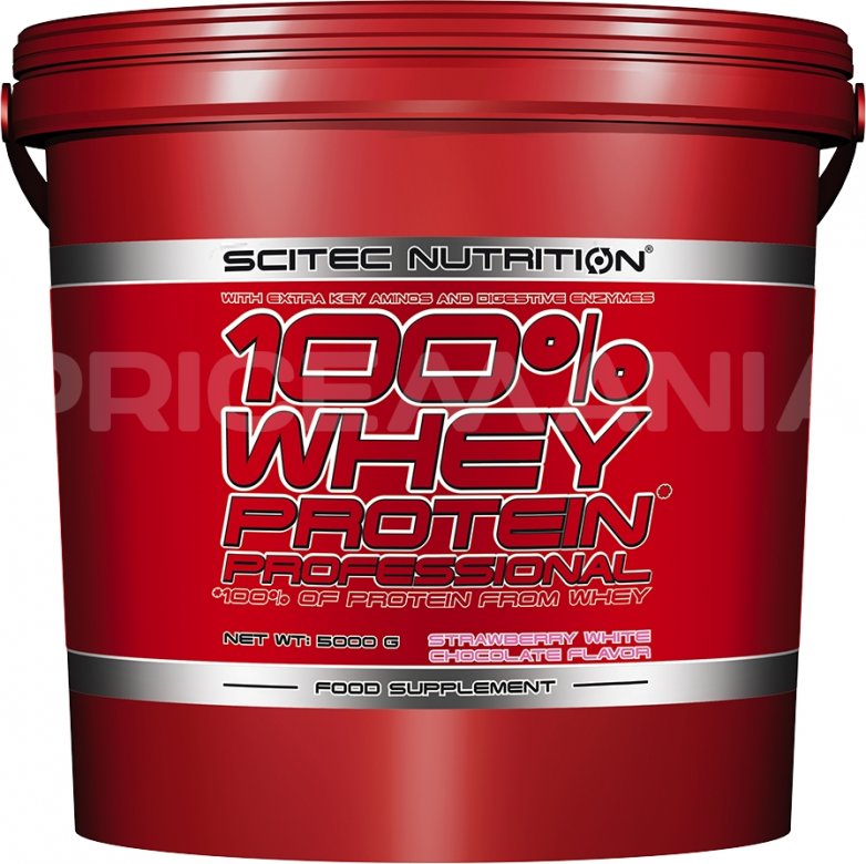 Scitec Nutrition 100% Whey Protein Professional 5000g od 72,99 ...